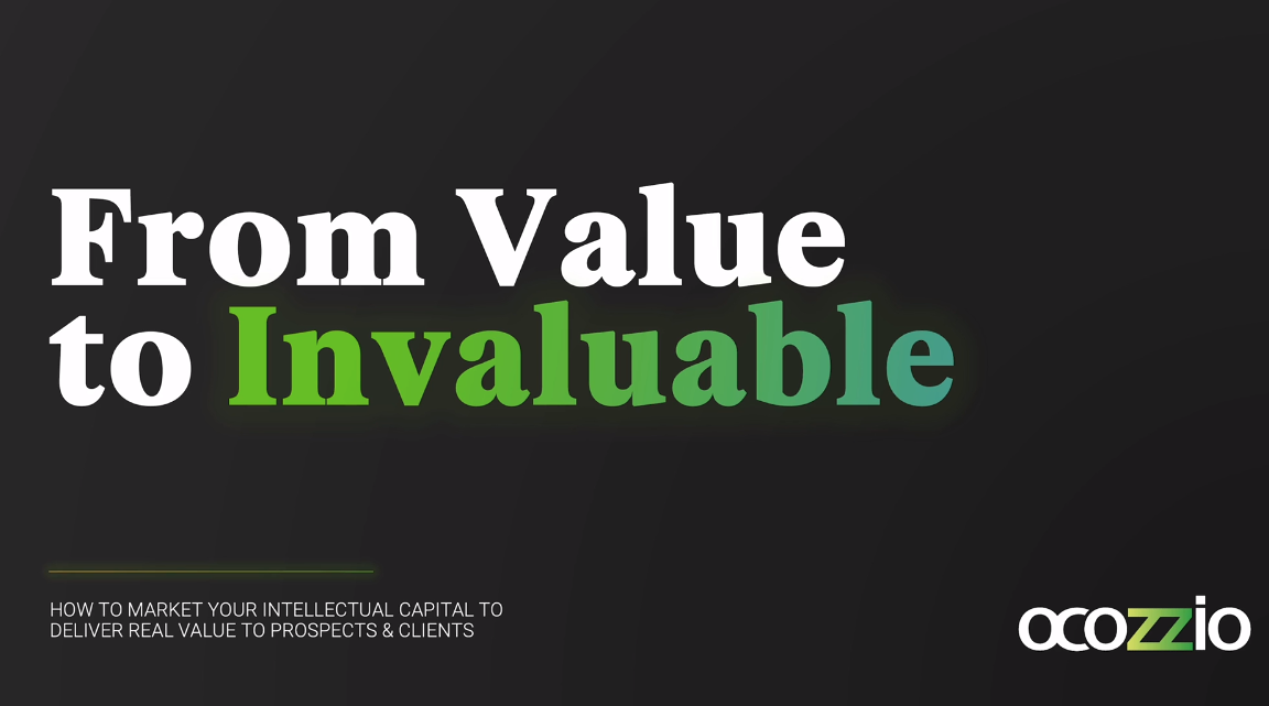 How to Market Your Intellectual Capital